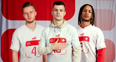 Nova camisa reserva da Suíça Copa 2022 PUMA » MDF