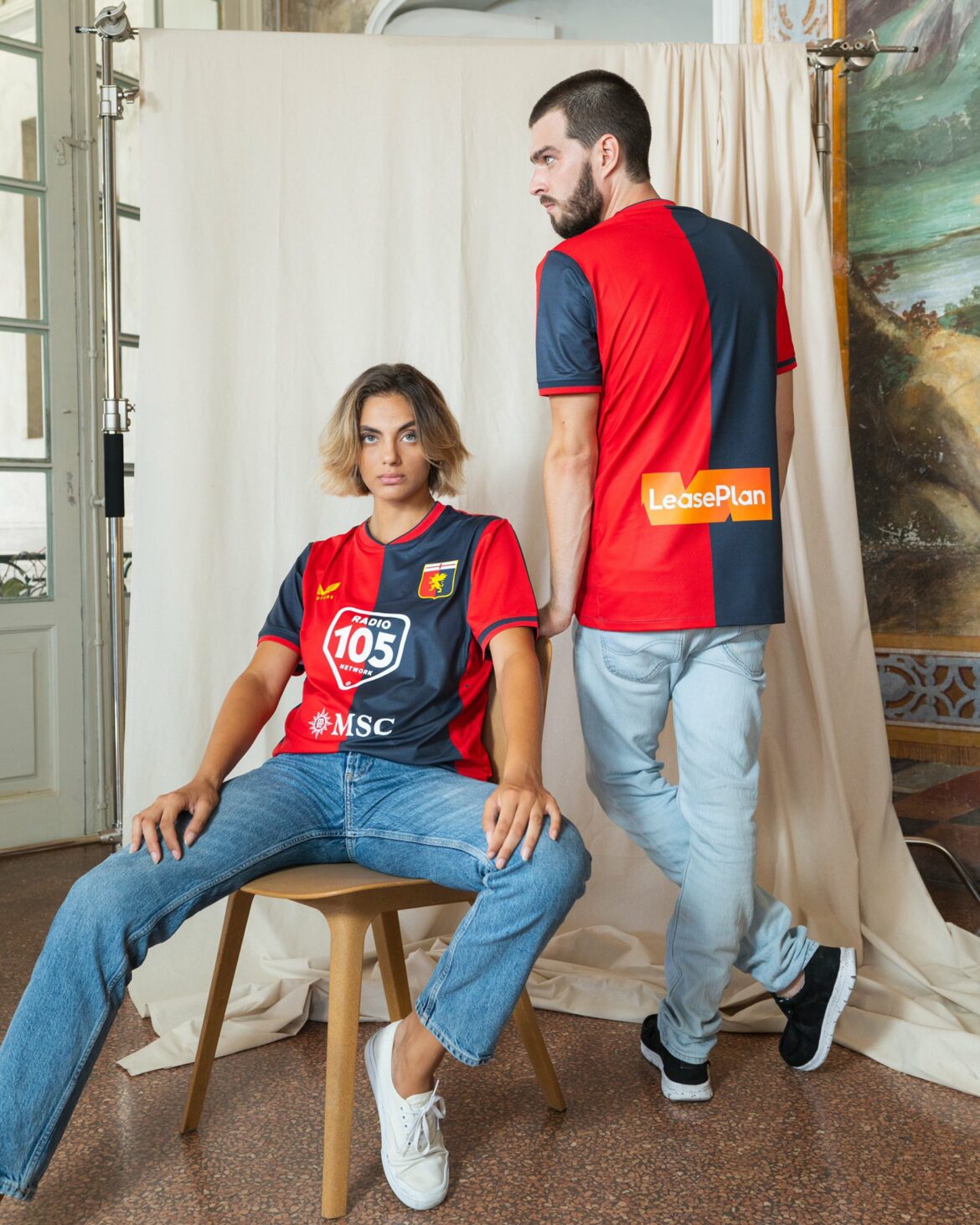 Nova camisa titular do Genoa CFC 2022-2023 Castore » MDF
