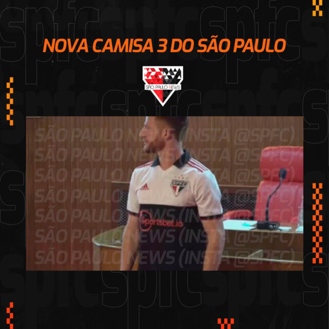 Terceira Camisa Do São Paulo Fc 2022 2023 Tem Imagem Vazada Mdf