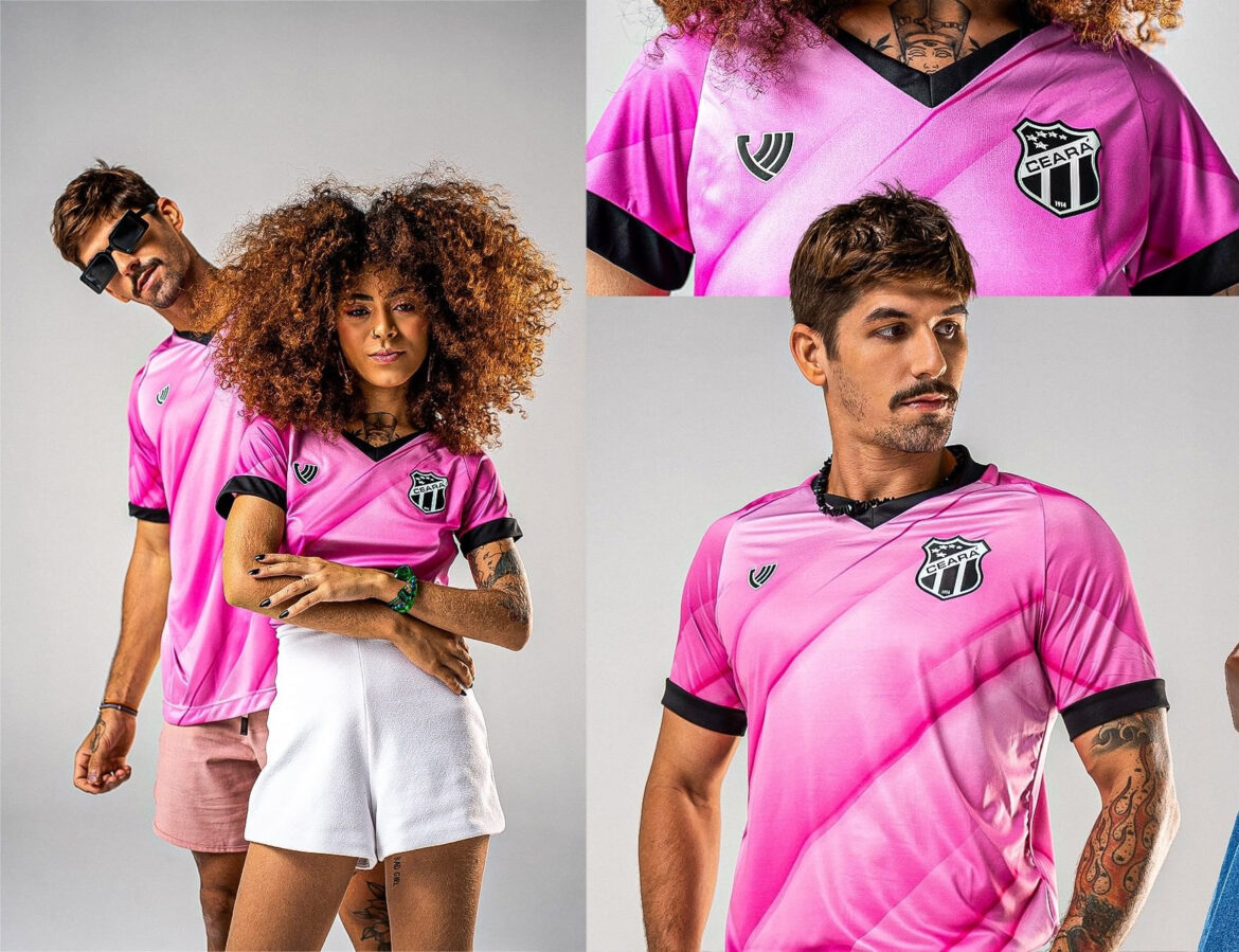 Ceará SC lança camisa Outubro Rosa 2022 » Mantos do Futebol