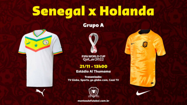 Senegal x Holanda: Palpites, Prognóstico e Onde Assistir – Copa do ... Senegal x Holanda: Palpites, Prognóstico e Onde Assistir – Copa do ...