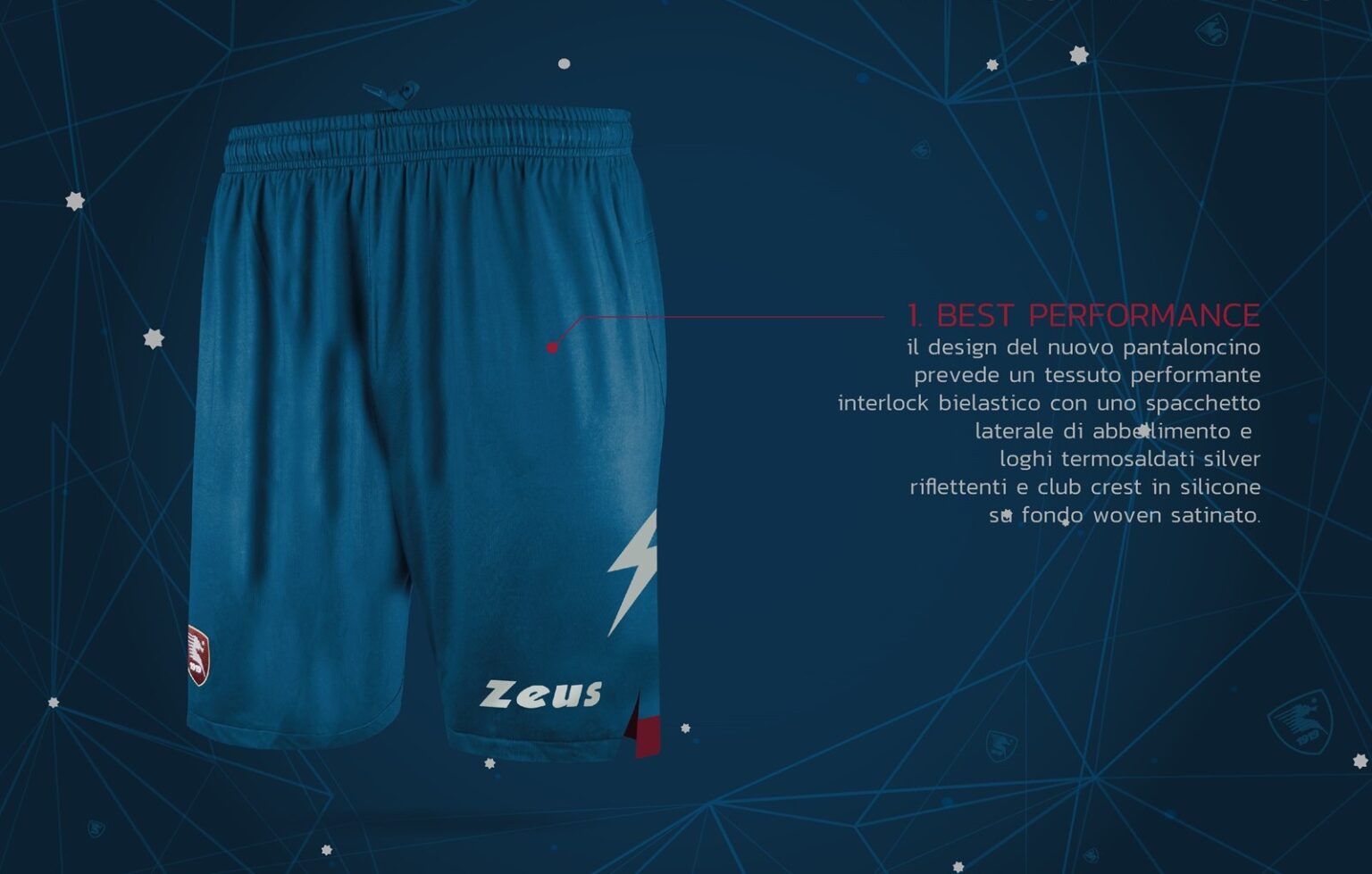 Nova camisa "galáctica" da Salernitana 2022-2023 Zeus » MDF