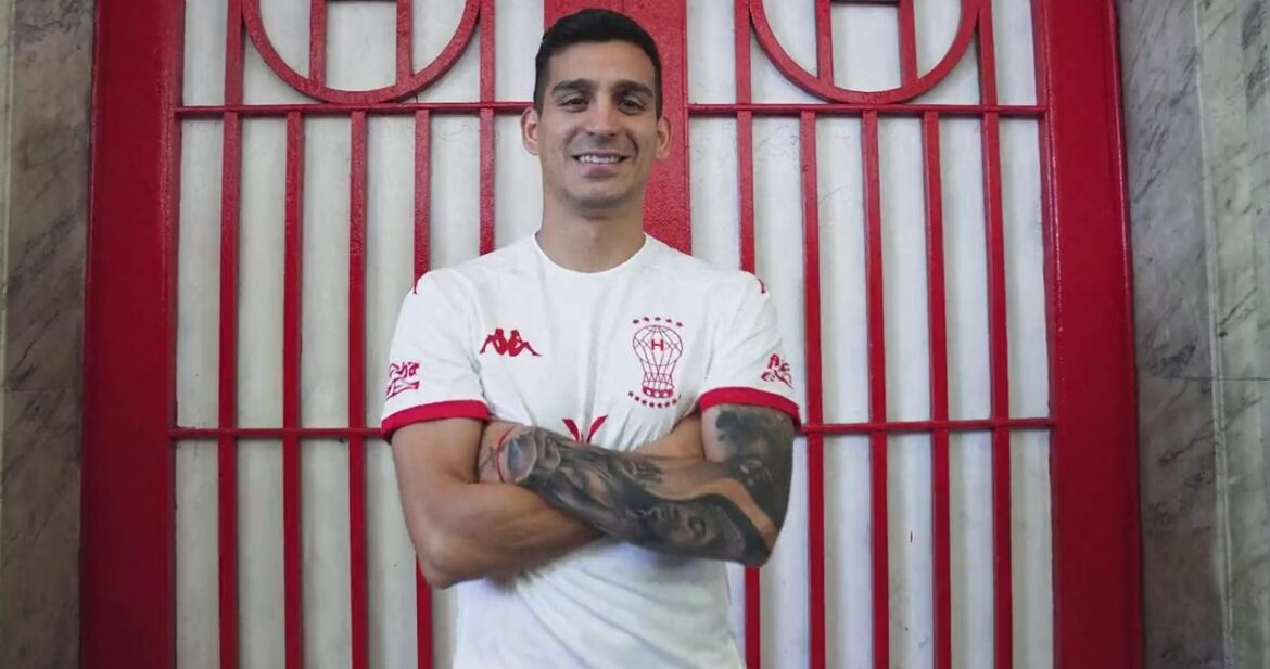 Nova camisa do CA Huracán 2023 Kappa » Mantos do Futebol
