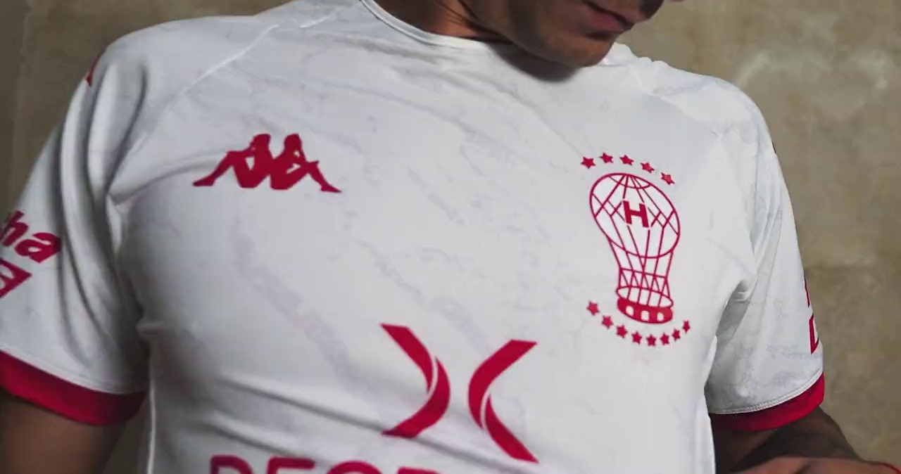 Nova camisa do CA Huracán 2023 Kappa » Mantos do Futebol