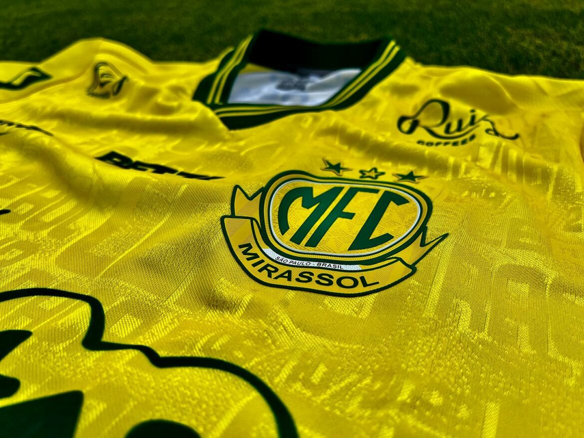 Novas camisas do Mirassol FC 2023 Physicus » Mantos do Futebol