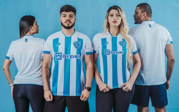 Nova camisa titular do Paysandu 2023 "A Aguerrida" Lobo » MDF