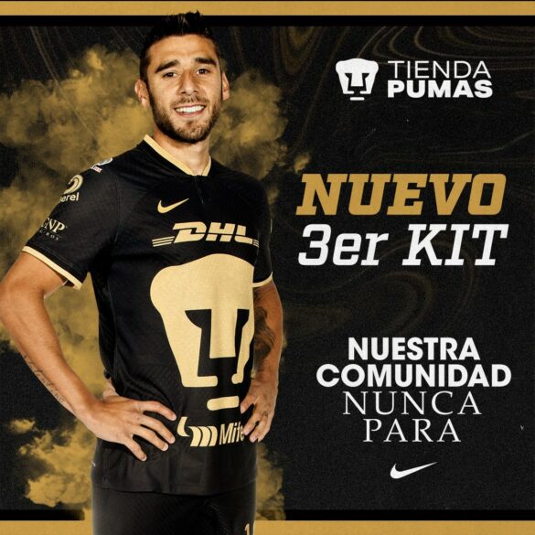 Nova terceira camisa do Pumas UNAM 2023 Nike » MDF