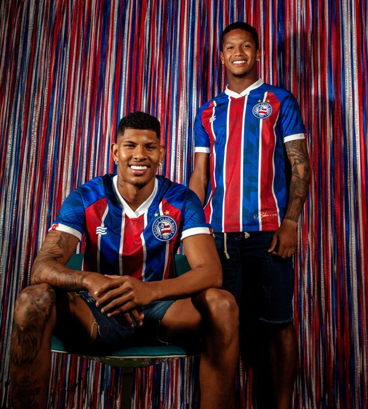 Nova camisa listrada do EC Bahia 2023-2024 Esquadrão » MDF