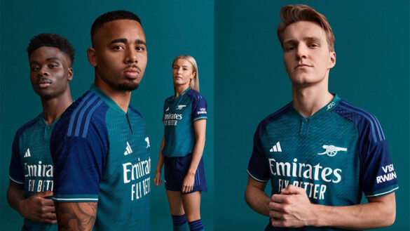 Terceira camisa do Arsenal 2023-2024 tem imagens vazadas » Mantos do ...