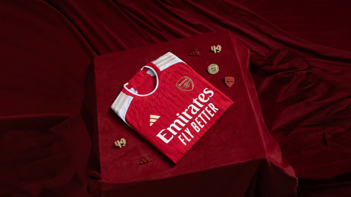 Nova camisa titular do Arsenal 2023-2024 Adidas » MDF