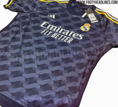 Camisa reserva do Real Madrid 2023-2024 tem imagens vazadas » Mantos do Futebol