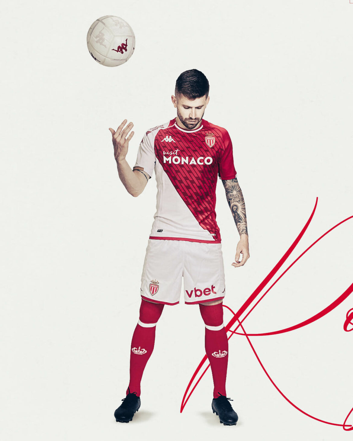 Nova camisa do Monaco 2023-2024 Kappa » Mantos do Futebol