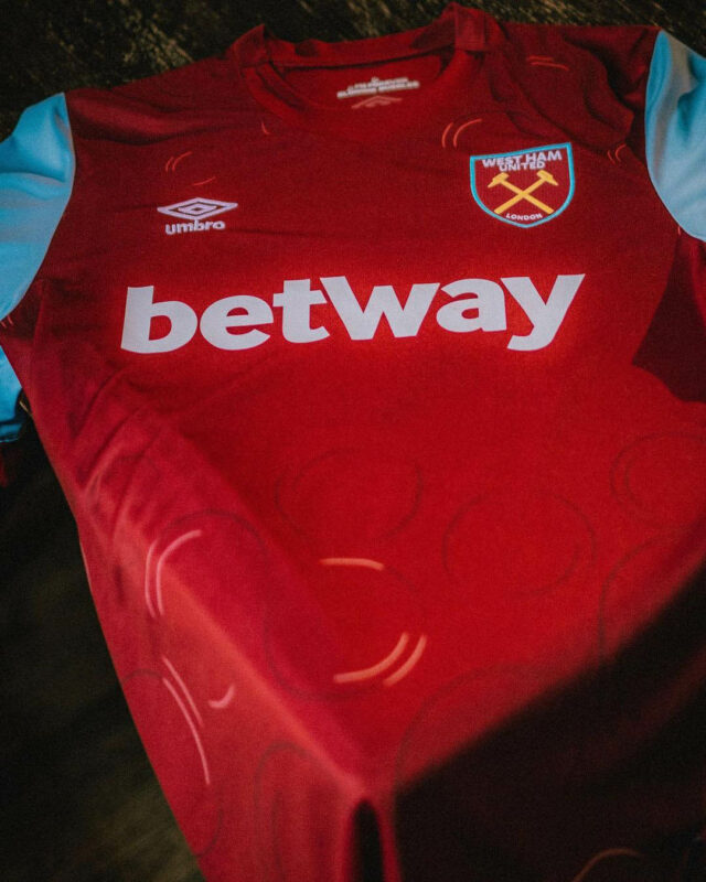 Nova camisa do West Ham 2023-2024 Umbro » Mantos do Futebol