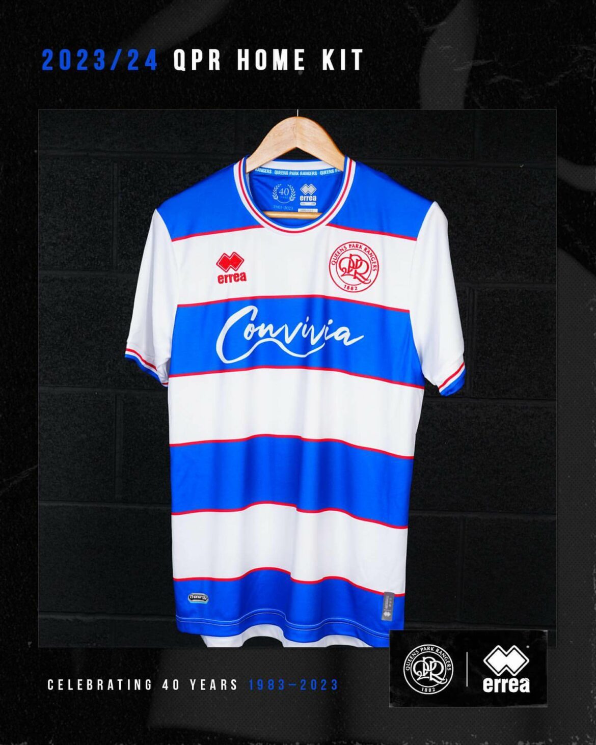 Novas camisas do QPR 2023-2024 Erreà » Mantos do Futebol