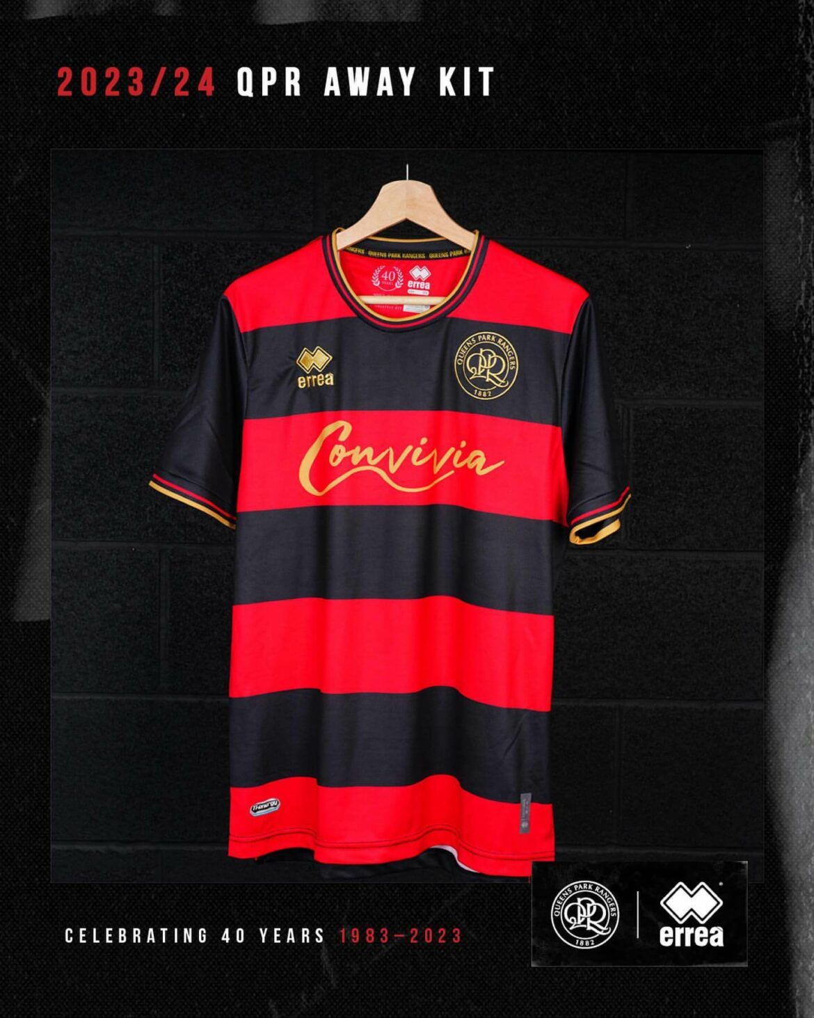 Novas camisas do QPR 2023-2024 Erreà » Mantos do Futebol