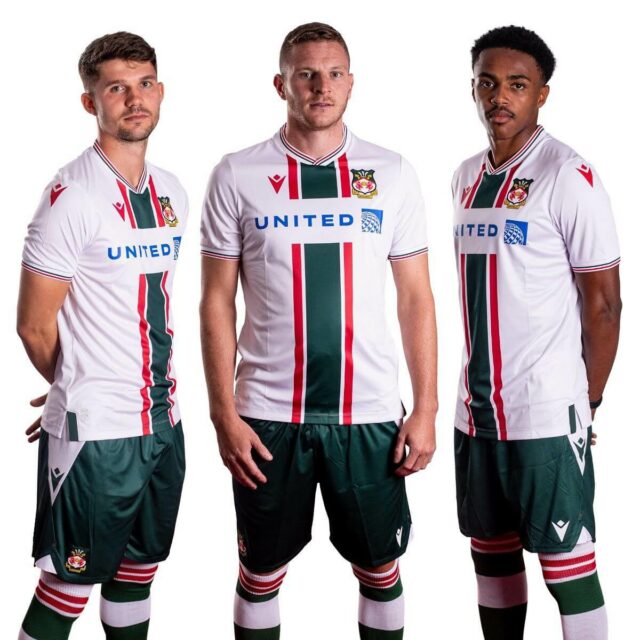 Novas camisas do Wrexham AFC 2023-2024 Macron » MDF