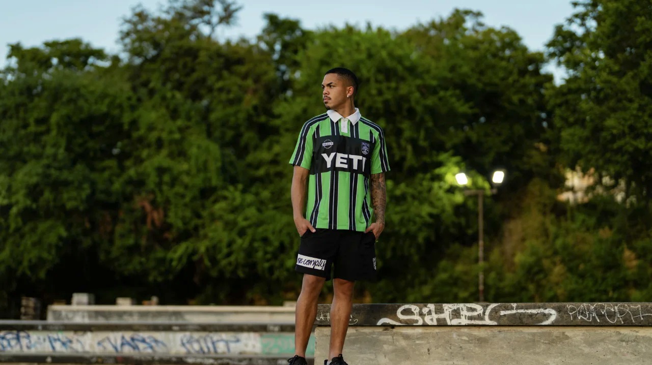 Austin FC lança coleção em collab entre Adidas Skateboarding x No Comply