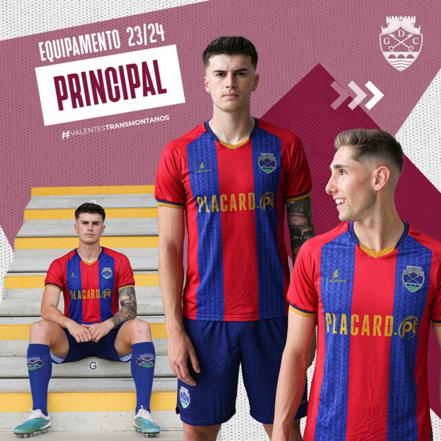 Novas camisas do GD Chaves 2023-2024 Lacatoni » MDF