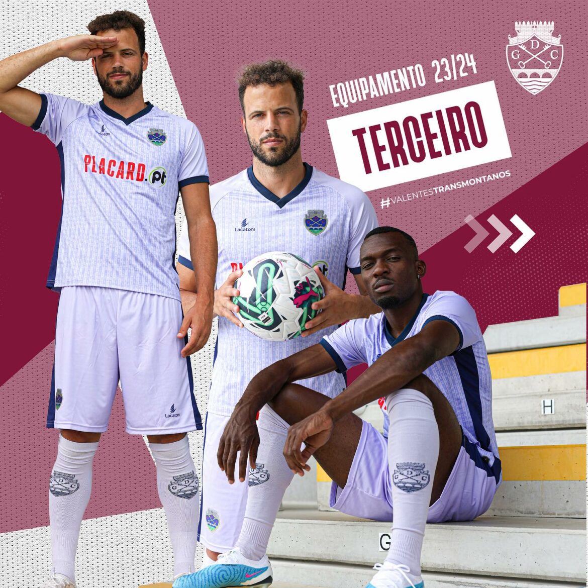 Novas camisas do GD Chaves 2023-2024 Lacatoni » MDF