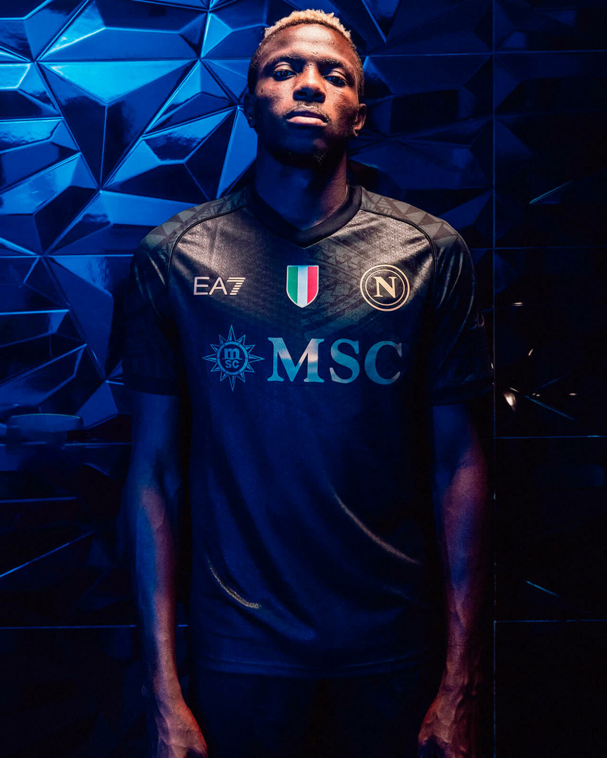 Nova terceira camisa do Napoli 2023-2024 EA7 » Mantos do Futebol