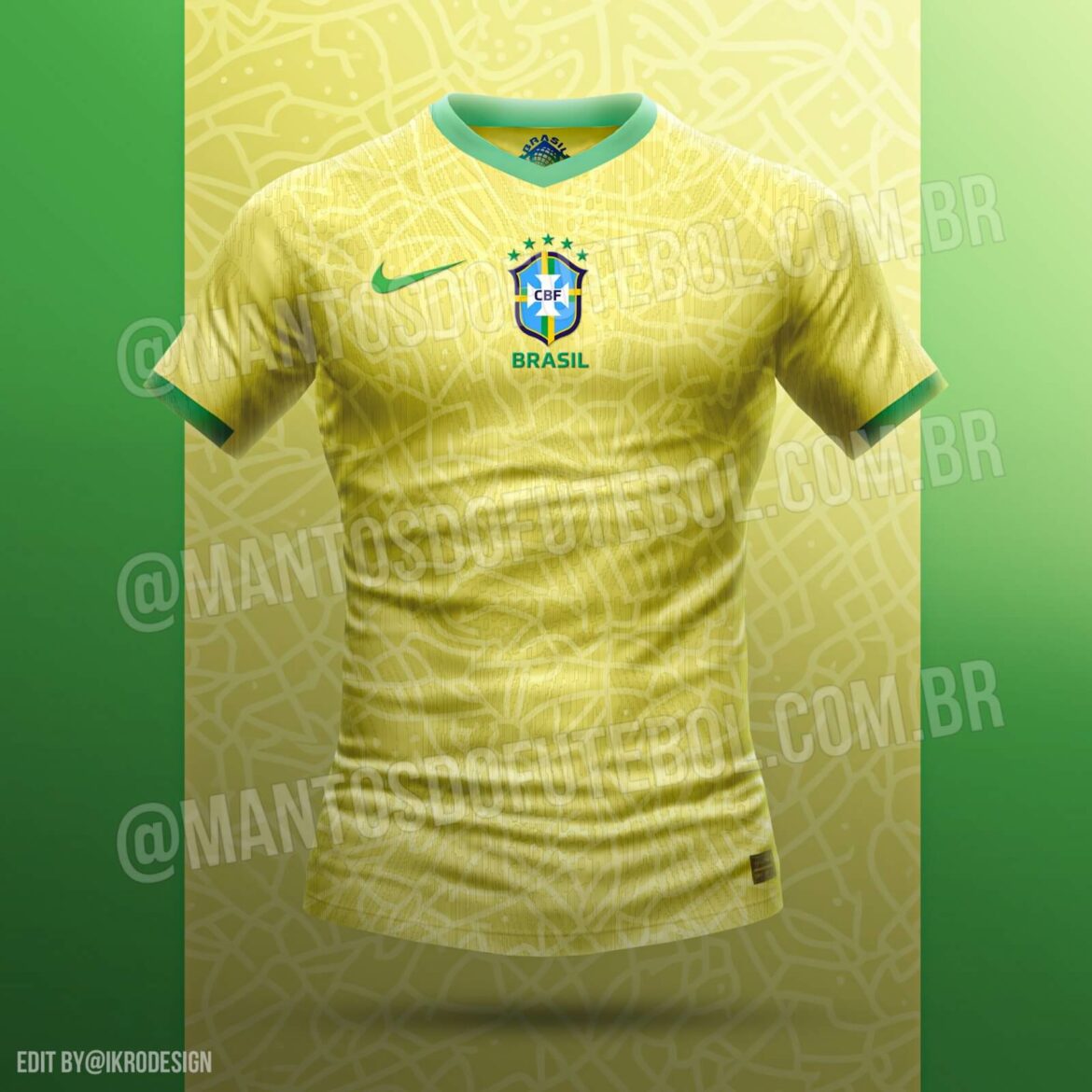Camisa do Brasil 2024-2025 terá de volta escudo centralizado » MDF Camisa do Brasil 2024-2025 terá de volta escudo centralizado » MDF