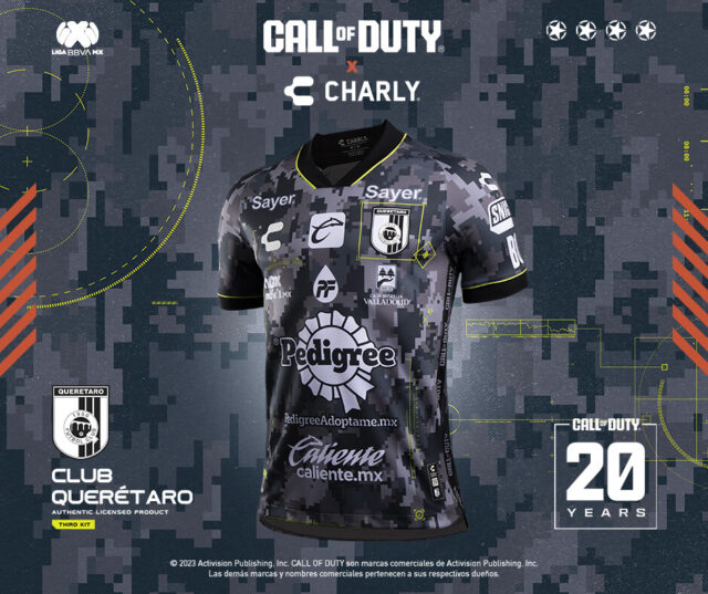 Novas terceiras camisas da Charly x Call of Duty 2023-2024 » MDF