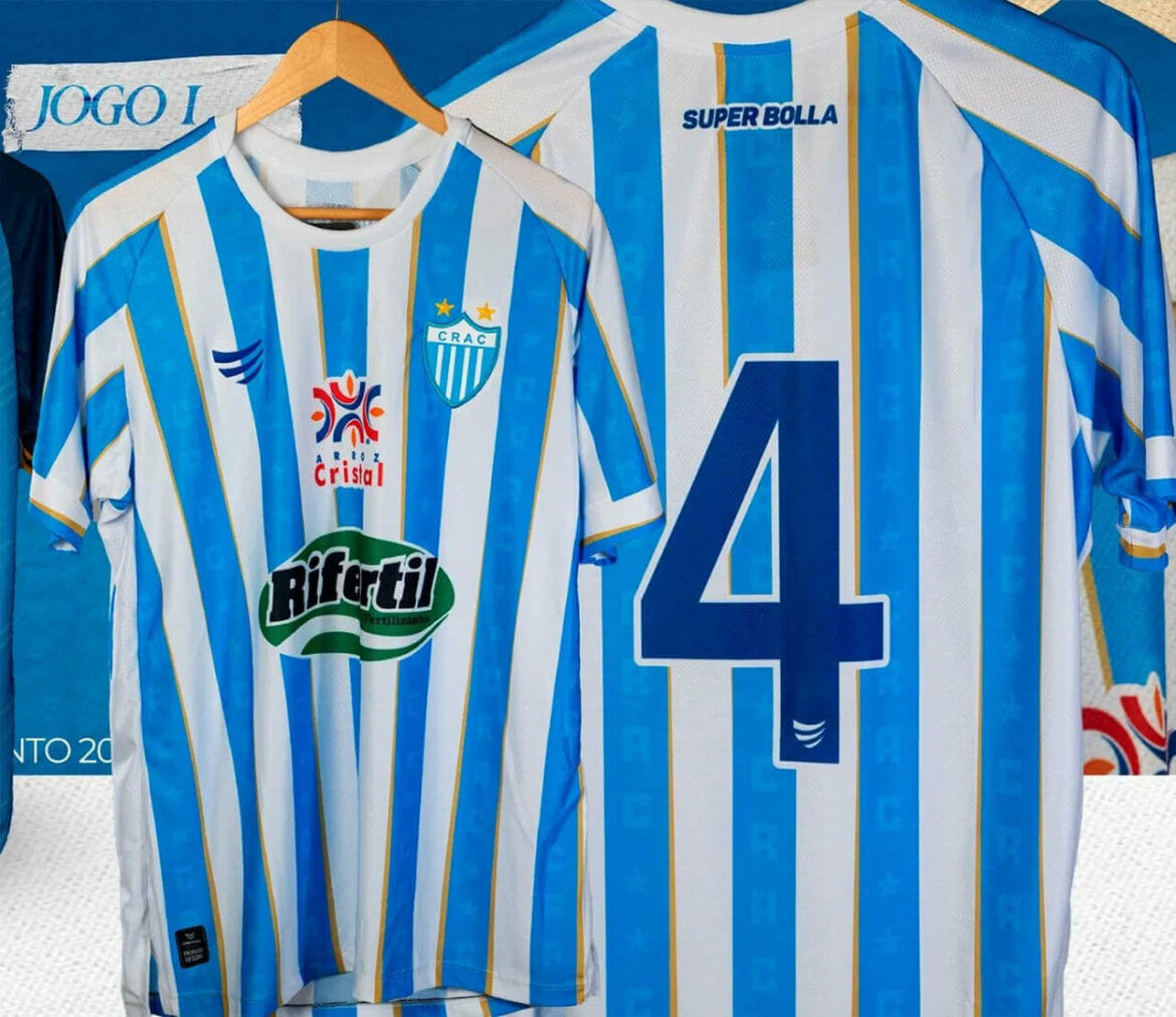 Novas camisas do CRAC 2024 Super Bolla » Mantos do Futebol