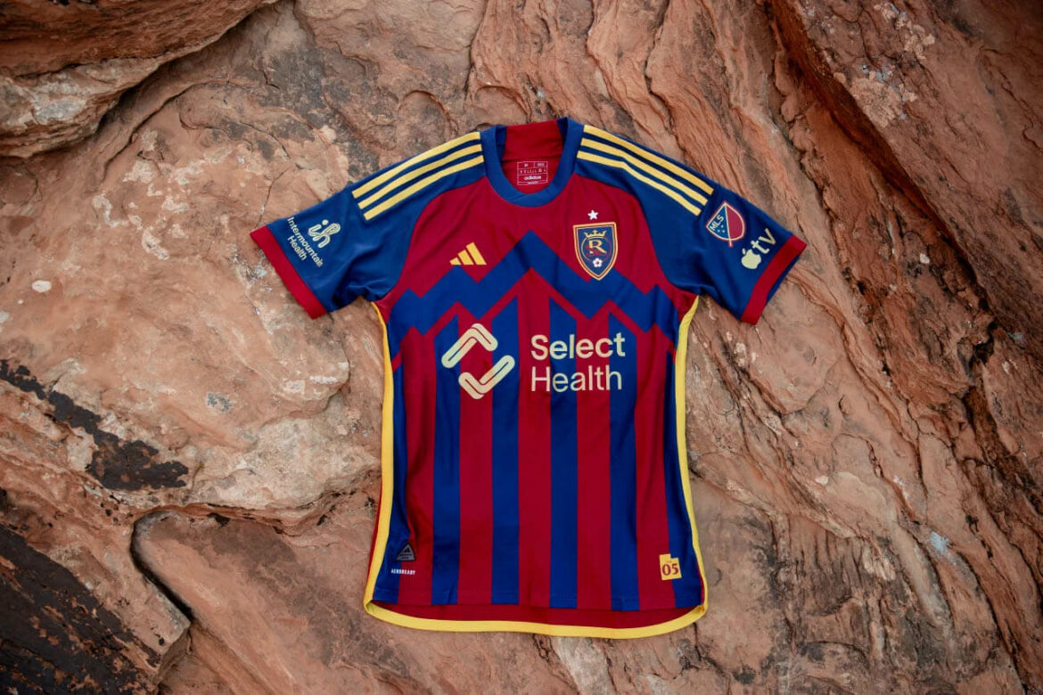Nova camisa titular do Real Salt Lake MLS 2024 Adidas » MDF