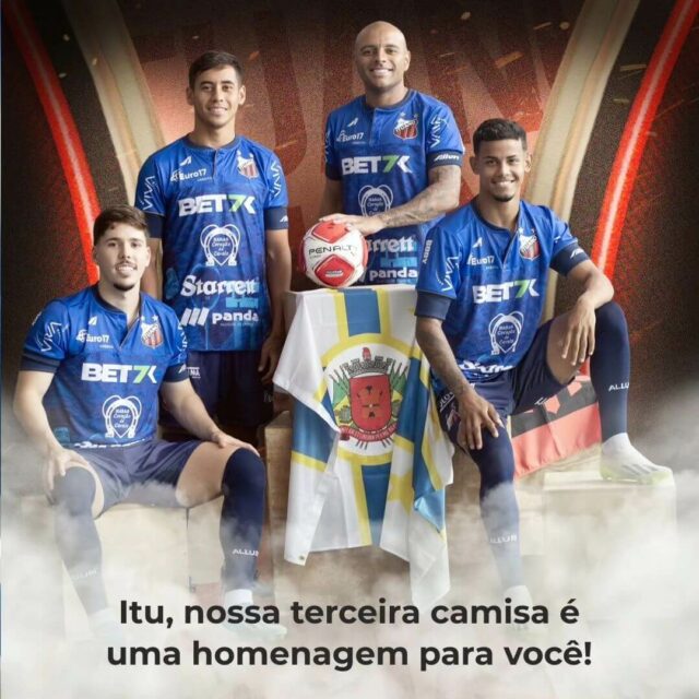 Nova terceira camisa do Ituano FC 2024 Alluri » Mantos do Futebol