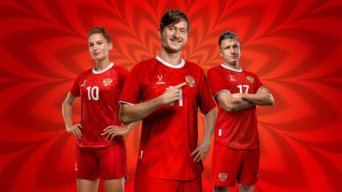 Jögel revela novas camisas da Rússia para 2024-2025 » MDF