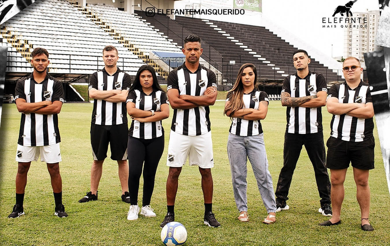 Nova camisa listrada do ABC FC 2024-2025 Elefante MQ » MDF
