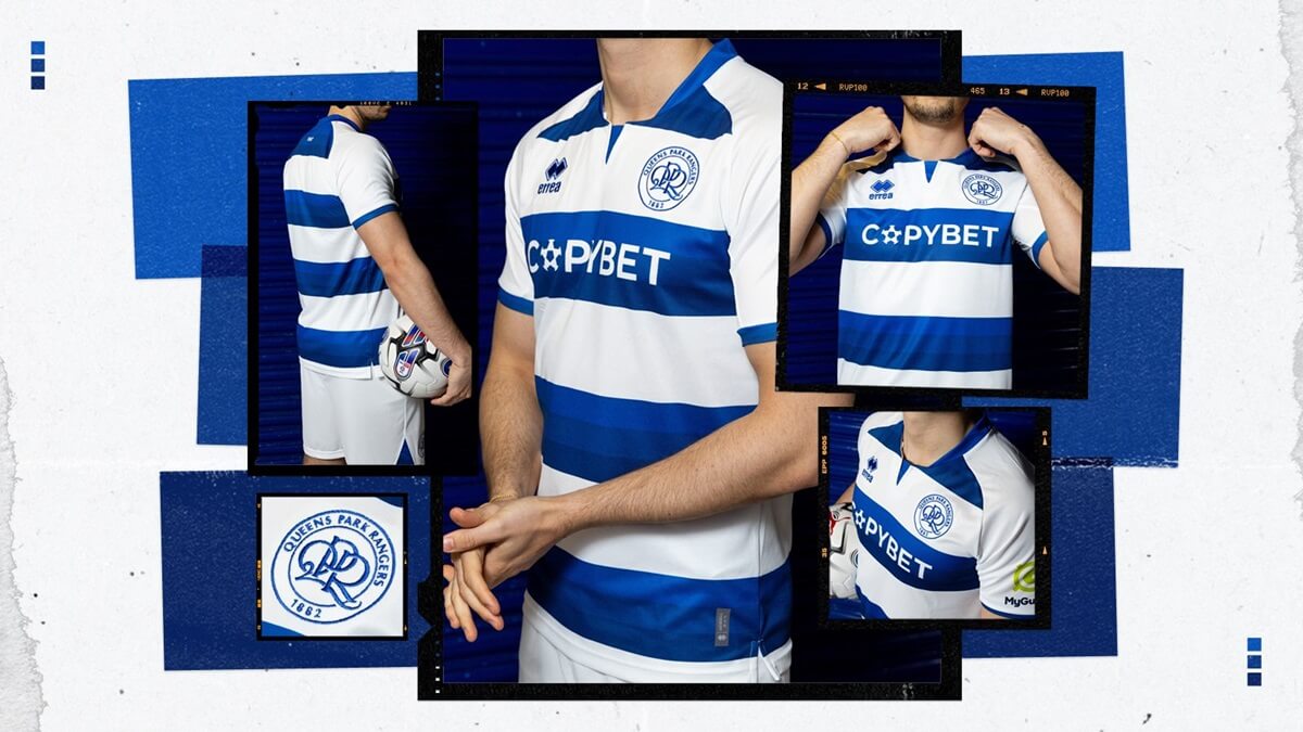 Nova camisa titular do QPR 2024-2025 Erreà » Mantos do Futebol