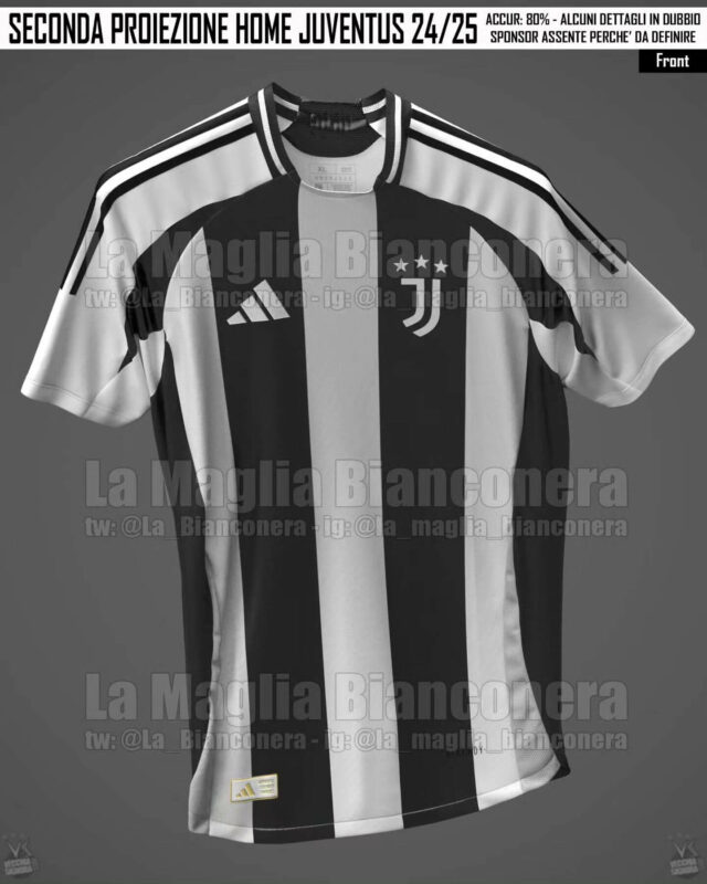 Novas informações sobre as camisas da Juventus 2024-2025 » Mantos do ...