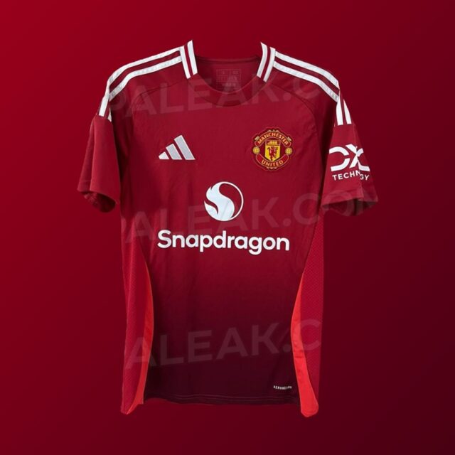 Camisa titular do Manchester United 2024-2025 vaza » MDF