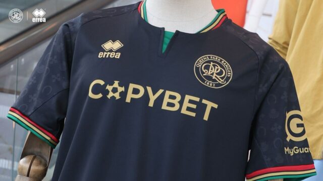 Nova camisa reserva do QPR 2024-2025 Erreà » Mantos do Futebol