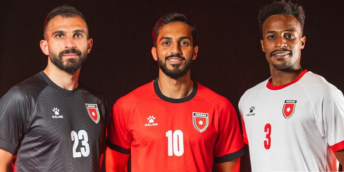 Novas camisas da Jordânia 2024-2025 Kelme » Mantos do Futebol