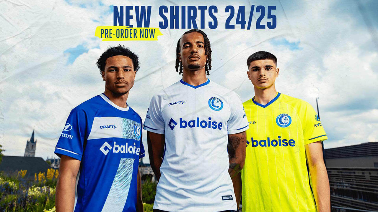 Novas camisas do KAA Gent 2024-2025 Craft » Mantos do Futebol