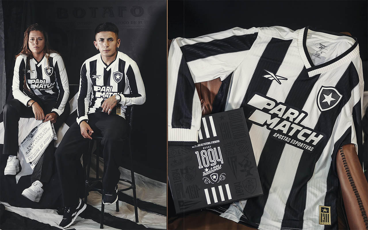 Botafogo lança camisa manga longa em edição limitada » Mantos do Futebol