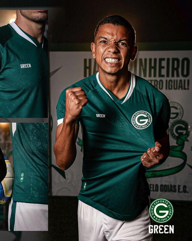 Nova camisa titular do Goiás EC 2024-2025 Green » Mantos do Futebol