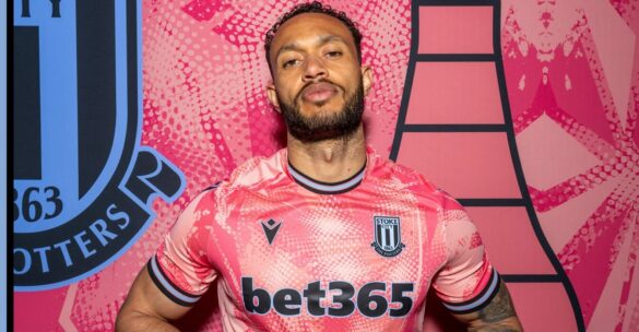 Nova terceira camisa do Stoke City 2024-2025 Macron » MDF