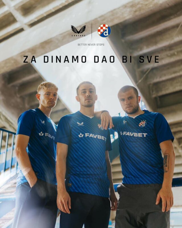 Novas camisas do Dinamo Zagreb 2024-2025 Castore » MDF