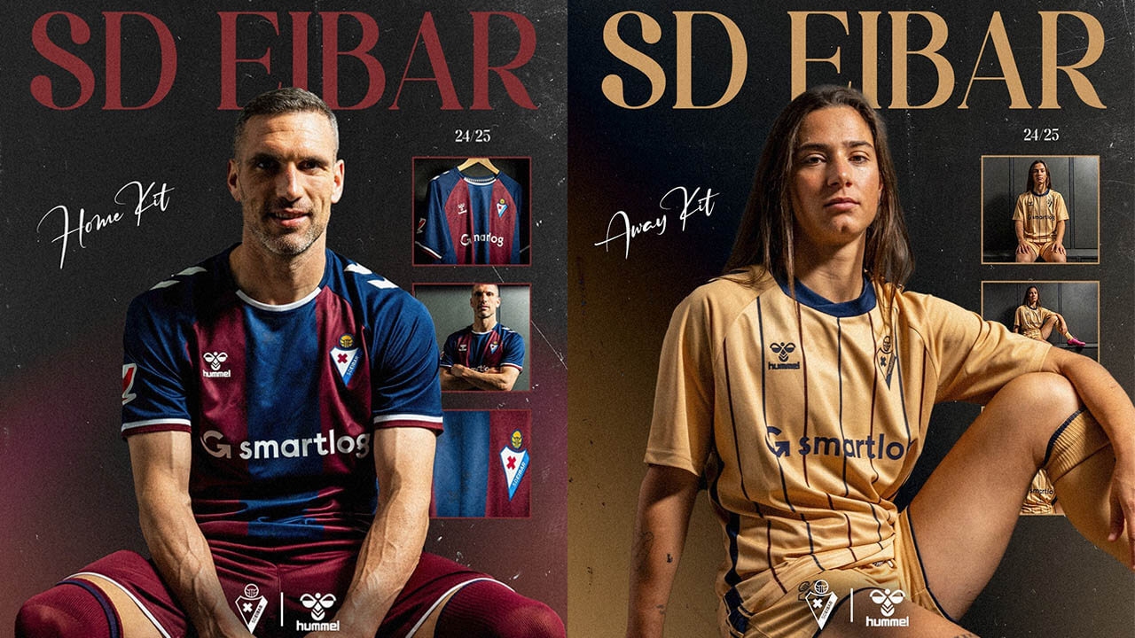 Novas camisas do SD Eibar 2024-2025 Hummel » Mantos do Futebol