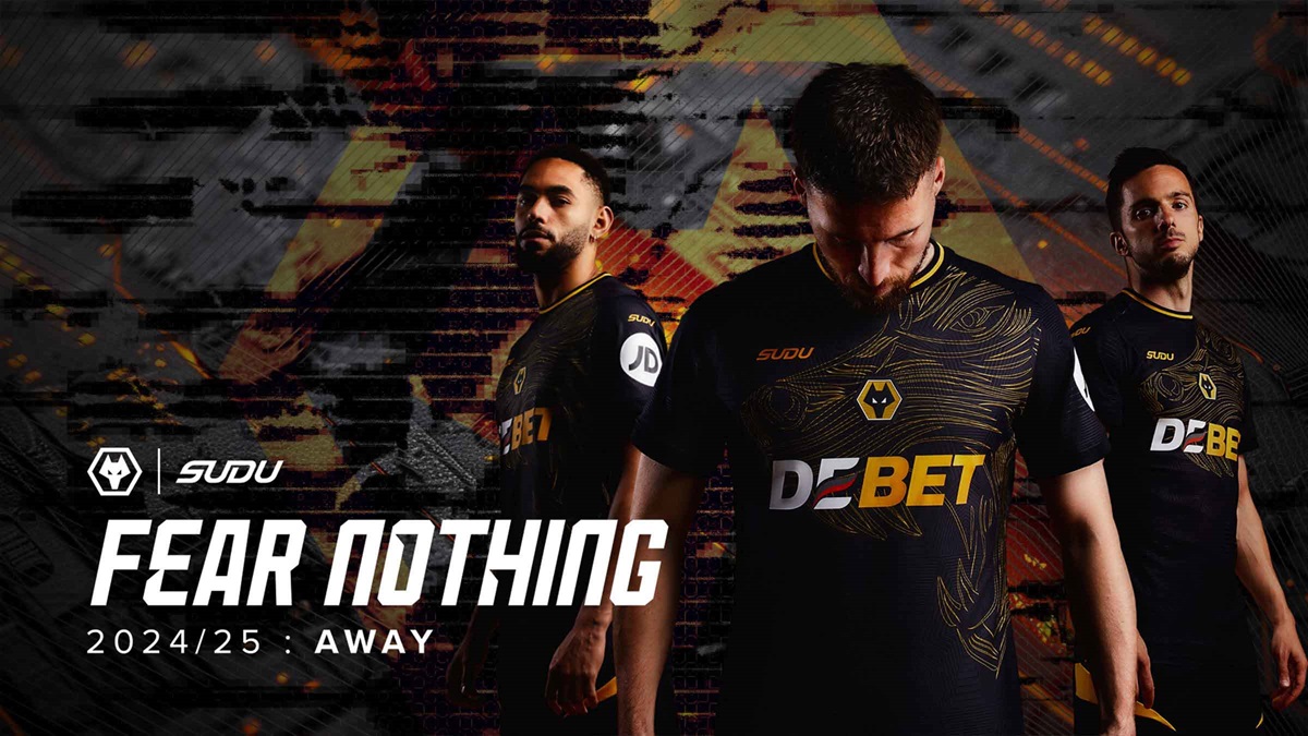 Nova camisa reserva do Wolverhampton 2024-2025 SUDU » MDF
