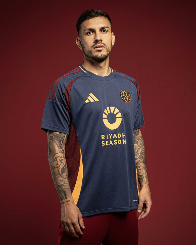 Nova terceira camisa da AS Roma 2024-2025 Adidas » Mantos do Futebol
