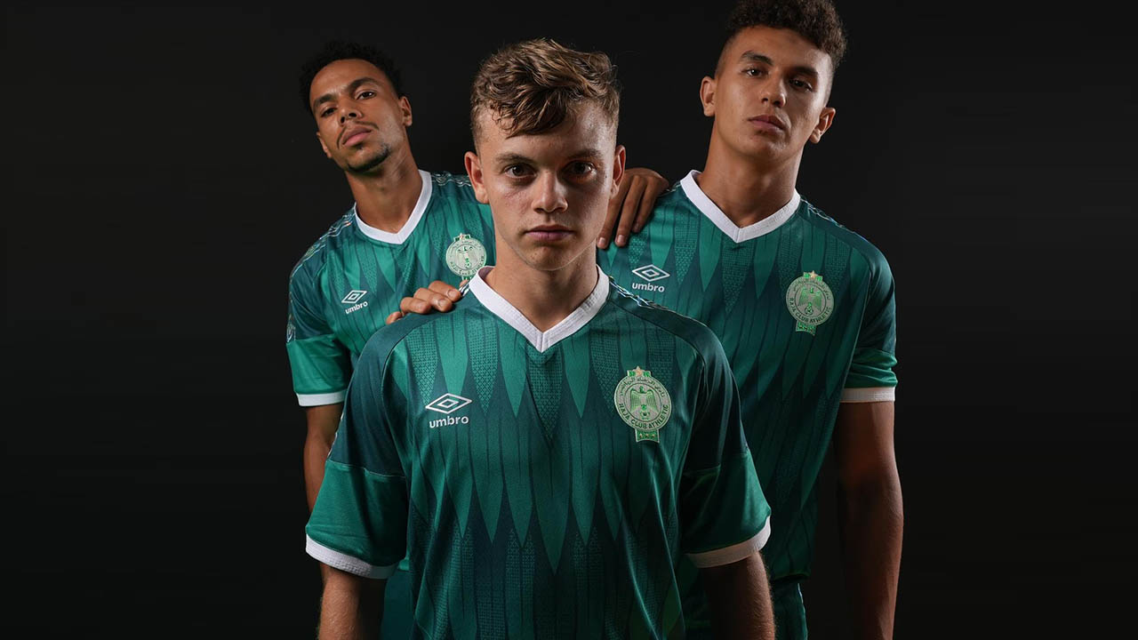 Nova camisa reserva do Raja Casablanca 2024-2025 Umbro » Mantos do Futebol