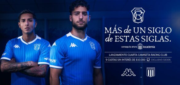 Nova quarta camisa do Racing Club 2024-2025 Kappa » Mantos do Futebol