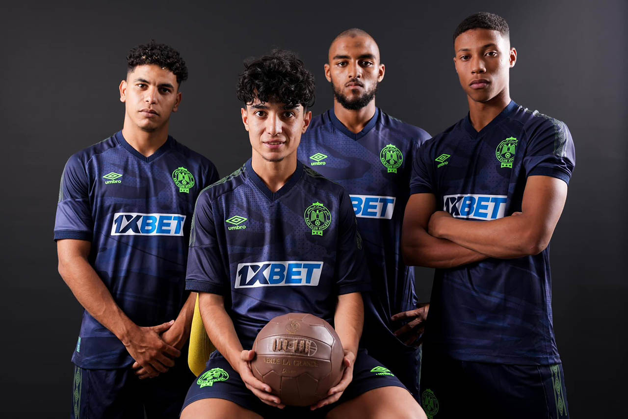 Nova terceira camisa do Raja Casablanca 2024-2025 Umbro » Mantos do Futebol