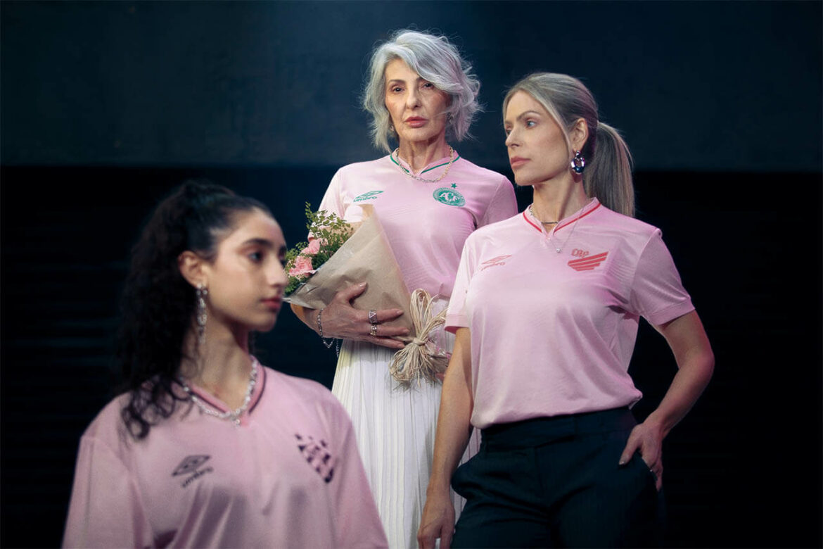 Umbro lança camisas do Outubro Rosa 2024 em parceria com a FEMAMA » MDF