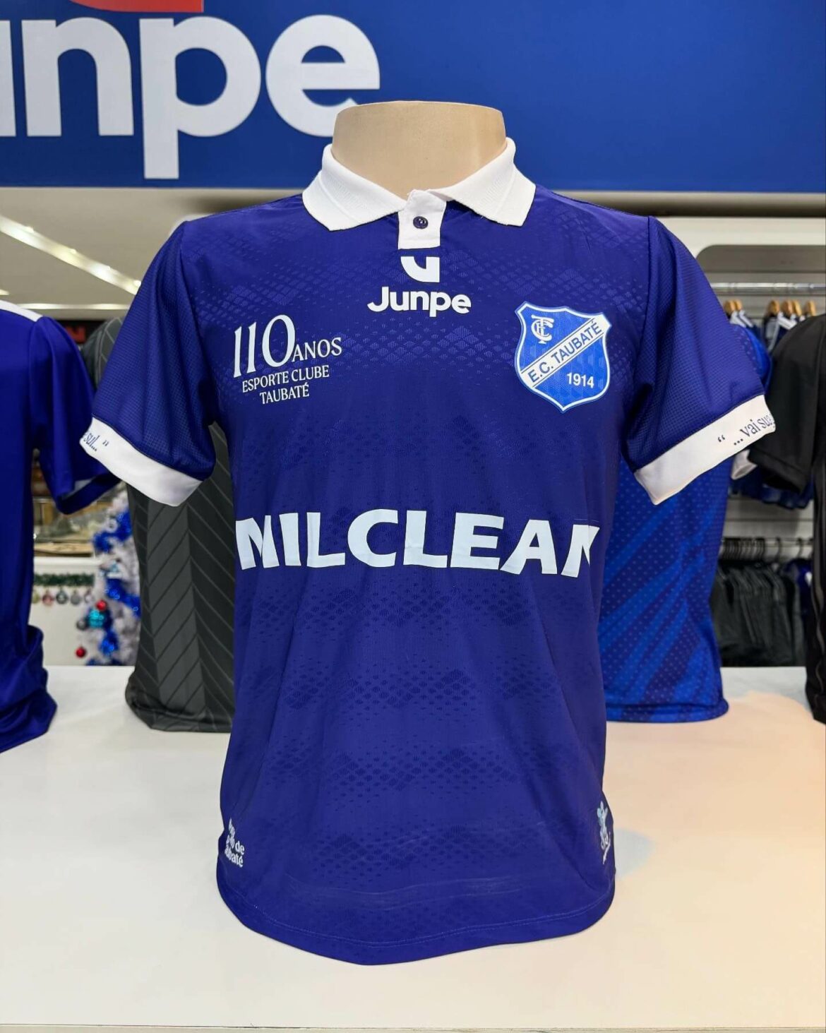 Novas camisas do EC Taubaté 2025 Junpe » Mantos do Futebol