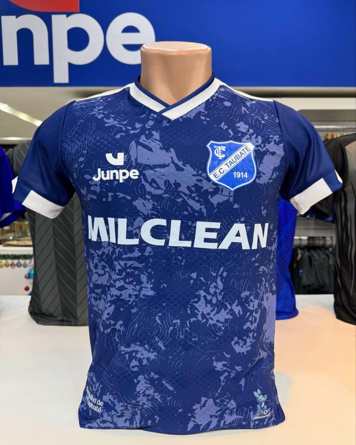 Novas camisas do EC Taubaté 2025 Junpe » Mantos do Futebol